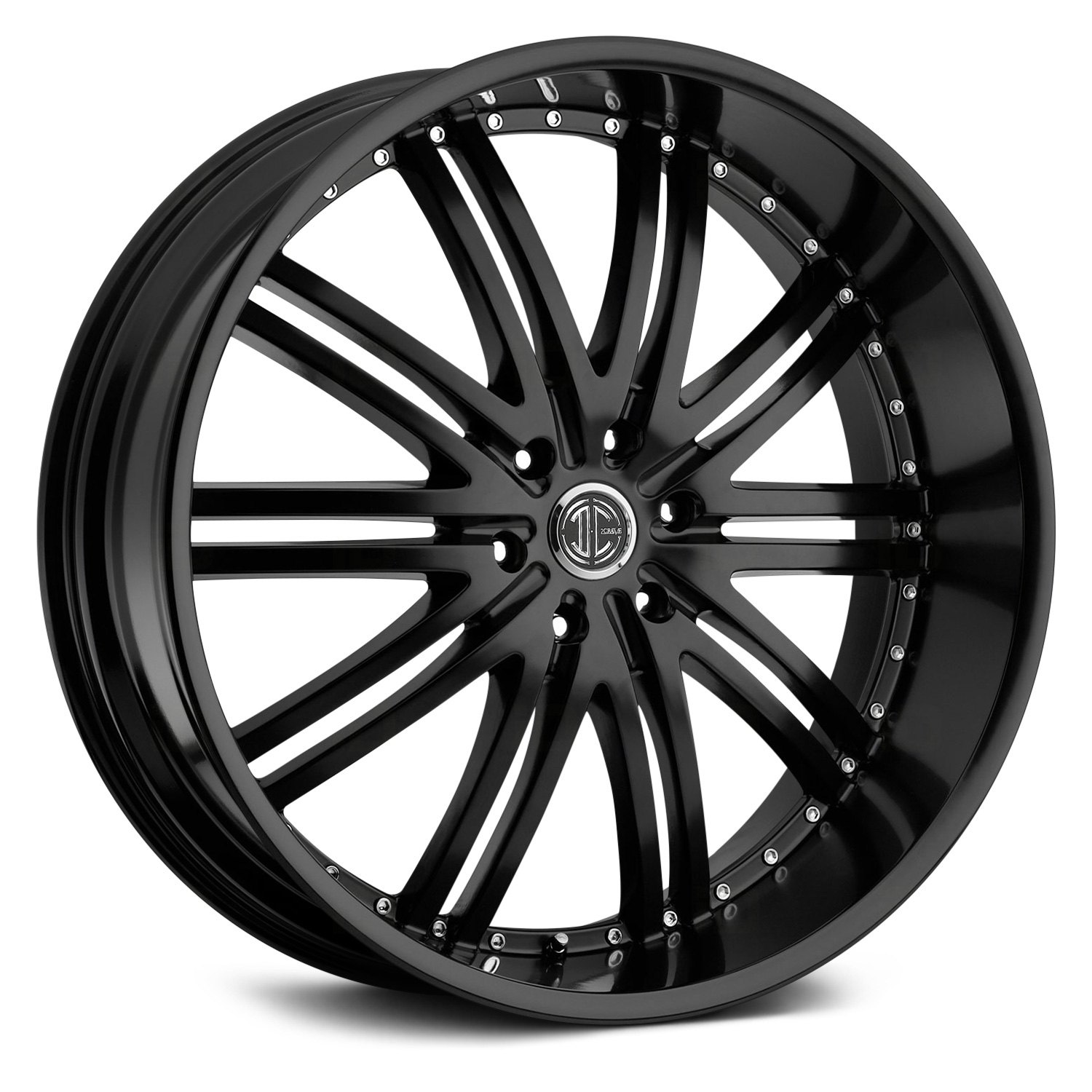2CRAVE® NUMBER 11 Wheels - Satin Black Rims