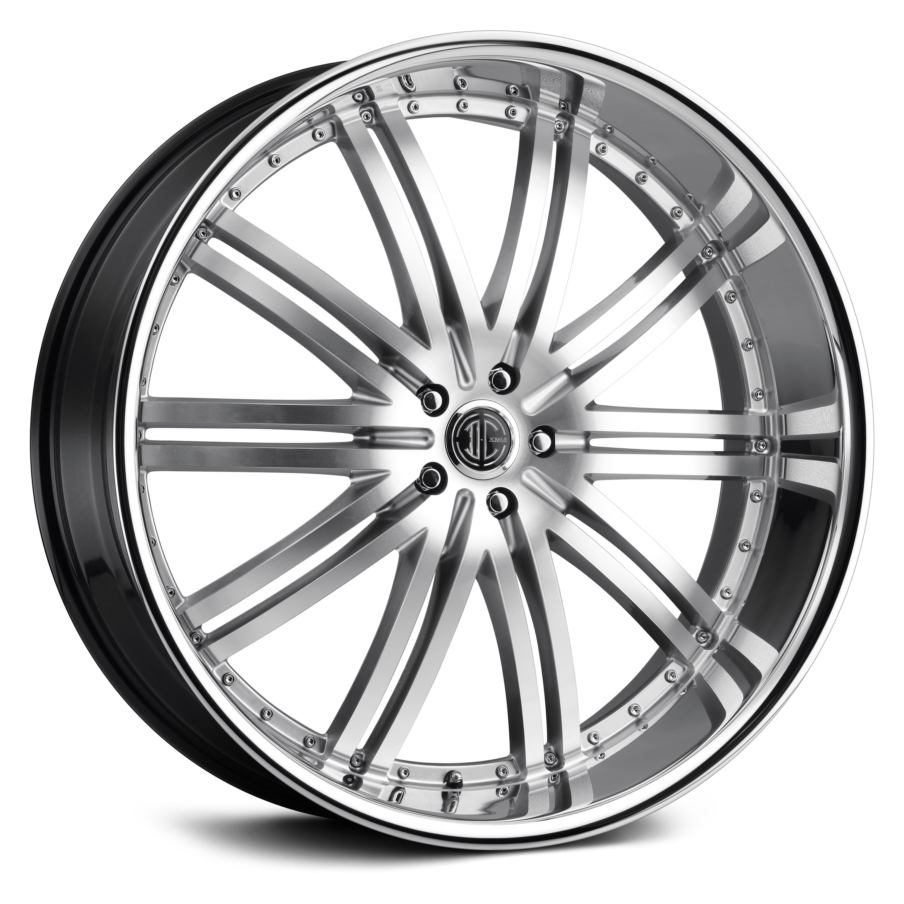 2CRAVE® NUMBER 11 Wheels - Platinum Silver with Machined Face and ...