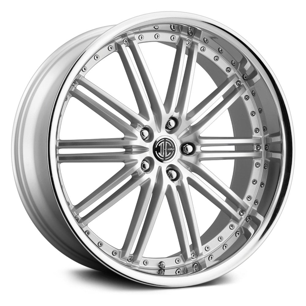 2CRAVE® NUMBER 33 Wheels - Platinum Silver with Machined Face and ...