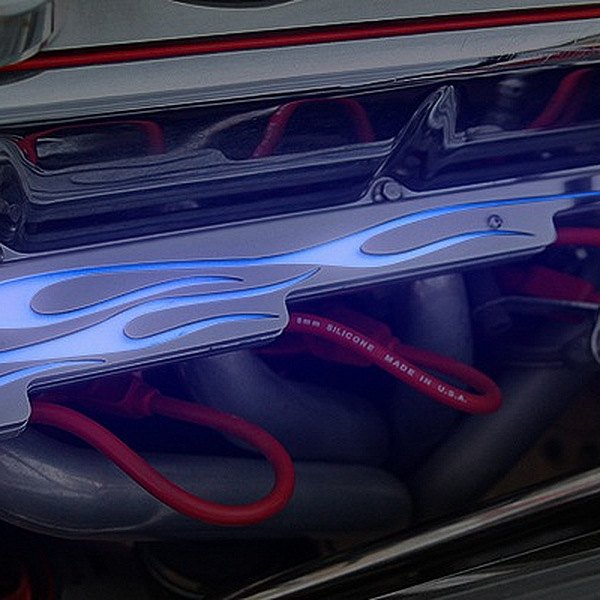 Lincoln Engine Covers - Carbon Fiber, Stainless Steel | CARiD