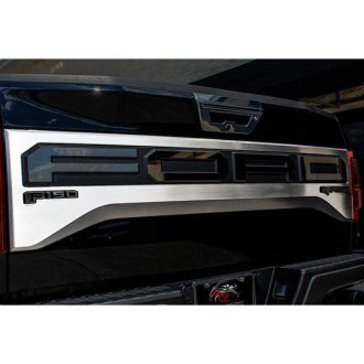 Ford F-150 Tailgate Trim - Chrome, Polished Stainless Steel