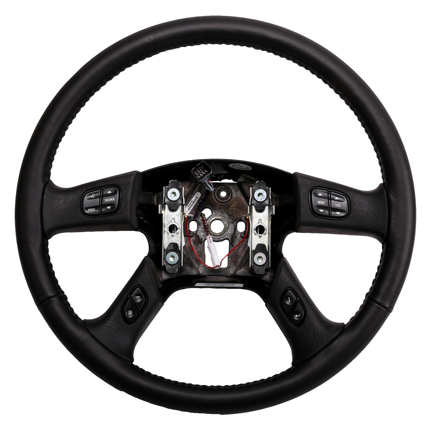 ACDelco GMC Sierra 2500 2005 4 Spoke Leather Wrapped Steering Wheel