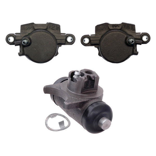 ACDelco® BNDL-907904 - 3-Pc Professional Disc Brake Caliper Kit
