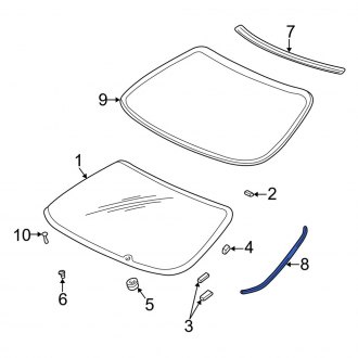 Acura Integra Replacement Window Seals — CARID.com