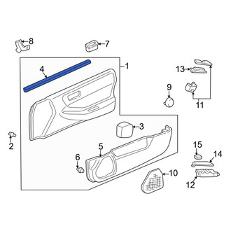 Acura Integra Replacement Window Seals — CARID.com