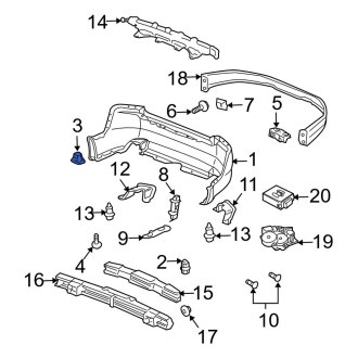 Acura Integra OEM Fenders | Factory Front & Rear Fenders — CARiD.com