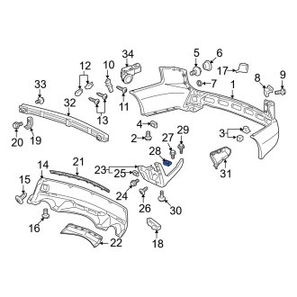 Acura TL OEM Bumpers | Genuine Front & Rear Bumpers — CARiD.com