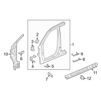 2020 Acura MDX OEM Chassis Frames & Body Parts — CARiD.com