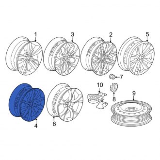 Acura Factory Steel Wheels — CARiD.com