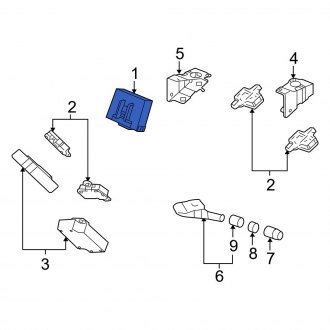 Acura RDX TPMS Control Units | Modules & Wiring — CARiD.com