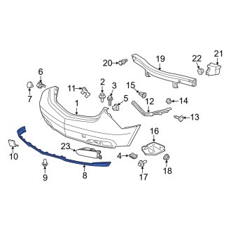 Acura ZDX Replacement Bumper Spoilers & Valances — CARiD.com
