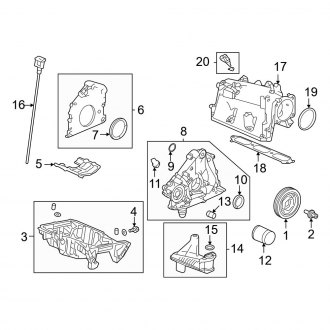 2022 Acura TLX OEM Engine Parts - Rebuild Kits | CARiD