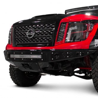 2018 Nissan Titan Off-Road Steel Front Bumpers — CARiD.com
