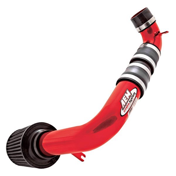 AEM Intakes® 22-481R - Aluminum Red Short Ram Air Intake System with ...