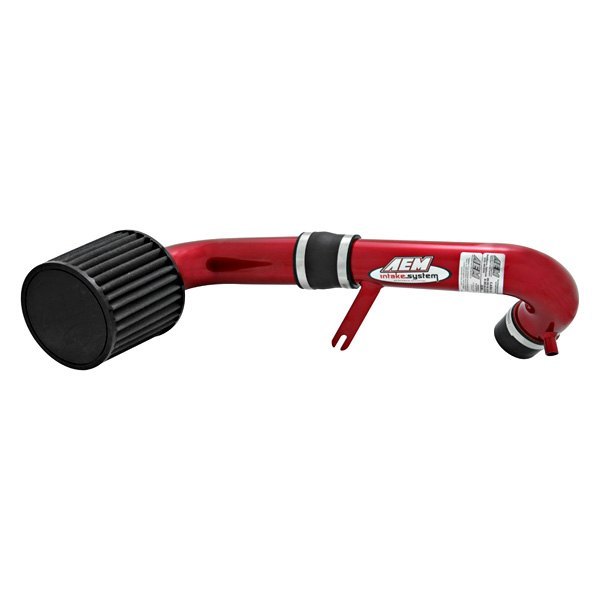 AEM Intakes® 22-501R - Aluminum Red Short Ram Air Intake System with ...