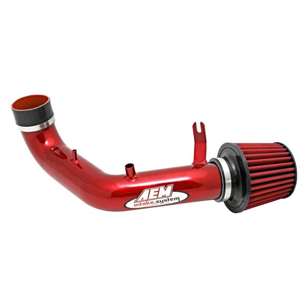 AEM Intakes® 22-506R - Aluminum Red Short Ram Air Intake System with ...