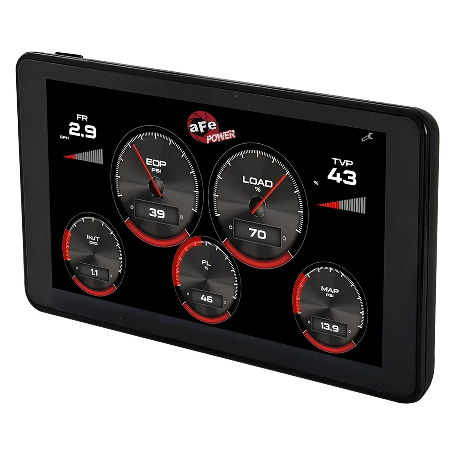 aFe® 77-91001 - AGD™ Advanced Gauge Display Monitor with Magnetic Mount
