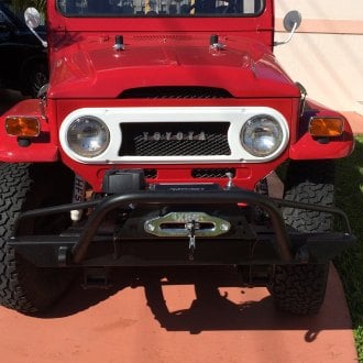 Toyota Land Cruiser Custom 4x4 Off-Road Steel Bumpers | CARiD