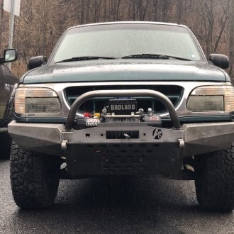 1998 Ford Explorer Custom 4x4 Off-Road Steel Bumpers | CARiD