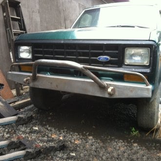 1988 Ford Ranger Custom 4x4 Off-Road Steel Bumpers | CARiD