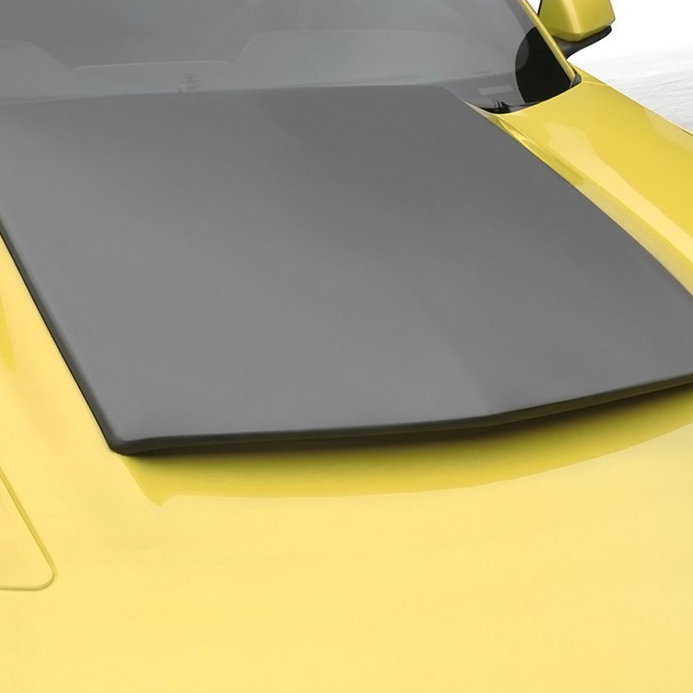 Air Design® FO22A01 - Satin Black Hood Scoop