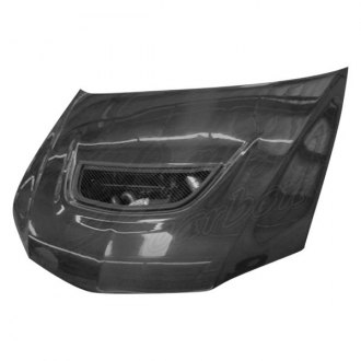 Mitsubishi Lancer Custom Hoods | Carbon Fiber, Fiberglass — CARiD.com