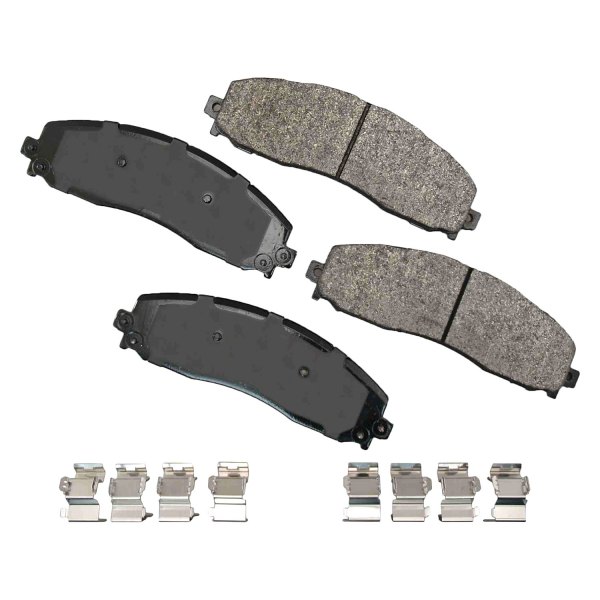 Akebono® SDF1691 - Severe Duty Semi-Metallic Rear Disc Brake Pads