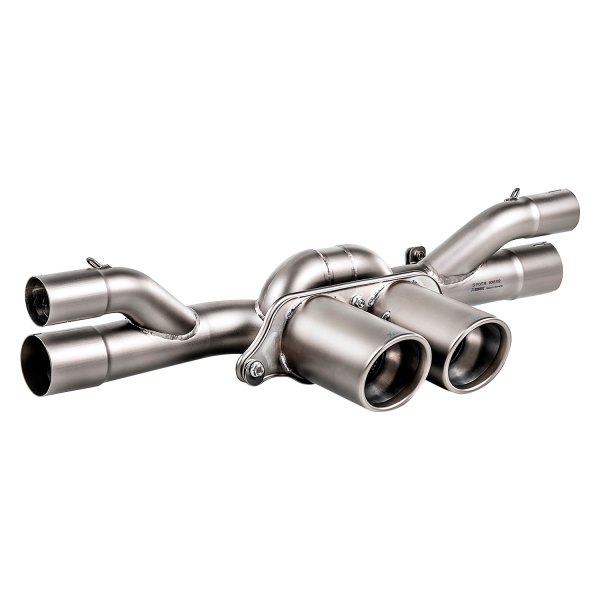 Akrapovic® S-PO/TI/8-RS - Slip-On Race Line Titanium Exhaust System ...