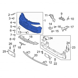 Alfa Romeo Giulia OEM Bumpers | Genuine Front & Rear Bumpers — CARiD.com