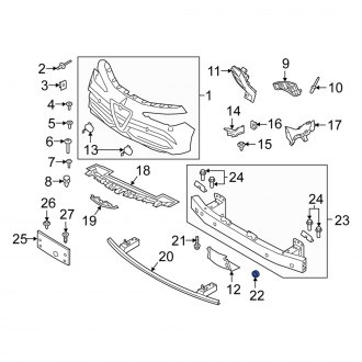 Alfa Romeo Giulia OEM Exterior & Body Parts — CARiD.com