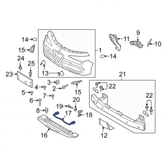 Alfa Romeo Giulia OEM Bumpers | Genuine Front & Rear Bumpers — CARiD.com