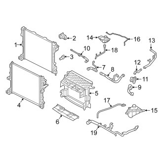 2017 Alfa Romeo Giulia OEM Engine Cooling Parts | Radiators — CARiD.com