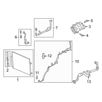 2018 Alfa Romeo Giulia OEM A/C & Heating Parts - Systems | CARiD