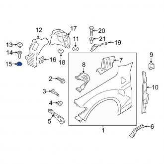 Alfa Romeo Giulia OEM Fenders | Factory Front & Rear Fenders — CARiD.com