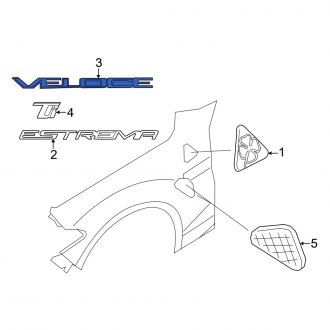 Alfa Romeo Giulia OEM Fenders | Factory Front & Rear Fenders — CARiD.com