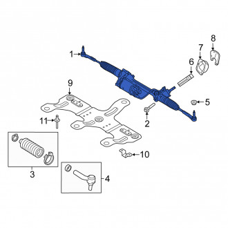 Alfa Romeo Giulia Rack & Pinion Steering Systems, Parts — CARiD.com