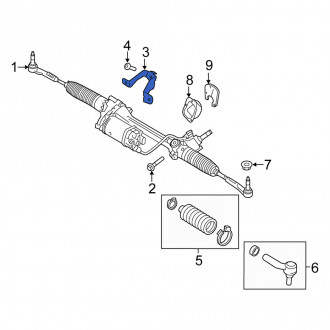 Alfa Romeo Giulia Rack & Pinion Steering Systems, Parts — CARiD.com