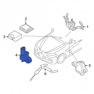 Alfa Romeo Giulia OEM Electrical Parts | Sensors, Switches — CARiD.com