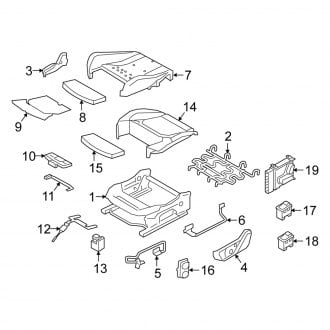 2019 Alfa Romeo Giulia Alfa Romeo OEM Seats - Racing, Sport | CARiD