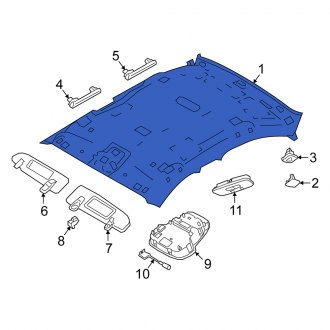 Alfa Romeo Giulia Replacement Headliners — CARiD.com