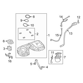 2022 Alfa Romeo Giulia OEM Fuel System Parts - Pumps, Lines | CARiD