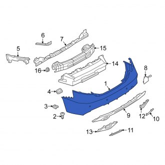 Alfa Romeo OEM Bumpers | Genuine Front & Rear Bumpers — CARiD.com