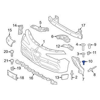 Alfa Romeo OEM Bumpers | Genuine Front & Rear Bumpers — CARiD.com
