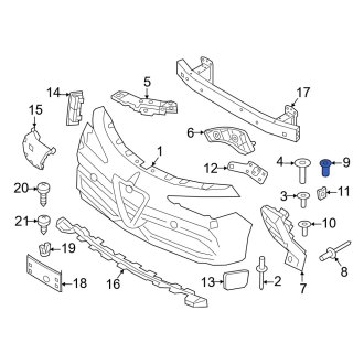 Alfa Romeo OEM Exterior & Body Parts | Bumpers, Running Boards — CARiD.com