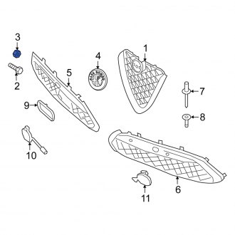 Alfa Romeo Giulia OEM Grilles | Factory Billet & Mesh Grilles — CARiD.com