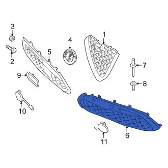Alfa Romeo Stelvio Replacement Grilles | Moldings, Brackets - CARiD.com