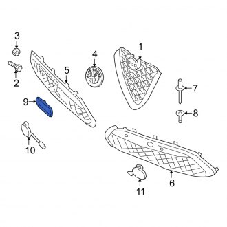 Alfa Romeo OEM Grilles | Factory Billet, Mesh, LED Grilles — CARiD.com