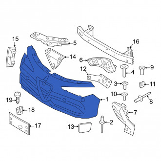 Alfa Romeo Stelvio Replacement Front Bumpers & Components — CARiD.com