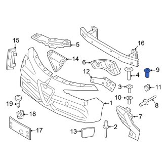 Alfa Romeo OEM Bumpers | Genuine Front & Rear Bumpers — CARiD.com