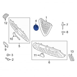 Alfa Romeo Giulia OEM Grilles | Factory Billet & Mesh Grilles — CARiD.com
